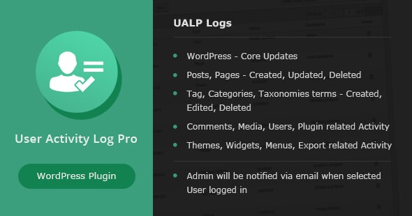 Tải Plugin User Activity Log PRO - Nhật ký hoạt động User